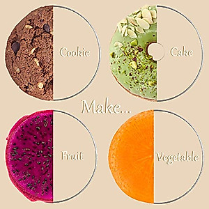 Oneleaf Stainless Steel Cutter Shapes Set,20pcs,Vegetable,Fruit,Mini Pie,Doughnut/Donut,Sandwich,Biscuits,Cookie Metal Easter Fun Cutter Model,For Baking&Decorative Food,Kids,Christmas Holiday Party…