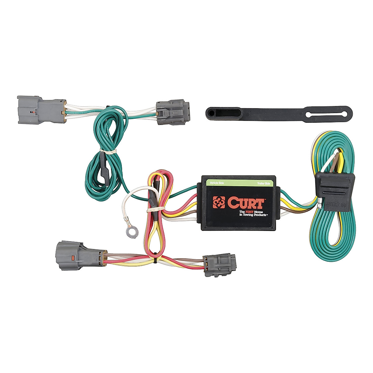 CURT Class 1 Trailer Hitch Bundle with Wiring for 2015-2016 Kia Soul - 11419 & 56222