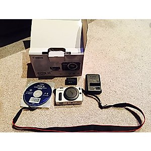 Canon EOS M Compact System Camera - Body Only (White)