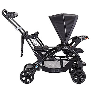 Baby Trend Sit and Stand Double Stroller, Onyx