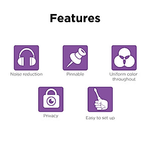 Lumeah Acoustic Cloud | Sound Proofing, Decorative Sound Dampening Hanging Installation | Stunning Adjustable Height Design Acoustic Panel Ceiling Fixture | 55” W x 55” L x 9” H | Taupe