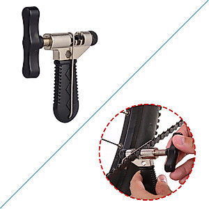 COTOUXKER Bike Chain Tool, Bicycle Chain Tool with Master Link Plier Chain Breaker and Chain Checker for Bike Chain link Removal Repair