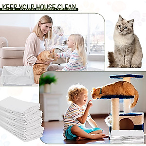 Yunlly 100 Pcs Cat Litter Box Liners Compatible with LitterMaid 13 x 22 Inch Heavy Duty Cat Litter Bags Trash Liners with Handles for Use in Self Cleaning Litter Waste Trays Cat Pan Waste Bin