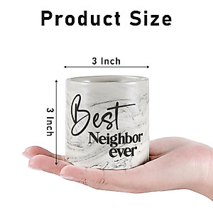Best Neighbor Ever Gifts-6 oz Scented Candle Lavender Hello Neighbor Gifts for Neighbors New Neighbor Welcome Gift Funny Candles Goodbye Moving Housewarming Presents for New House for Neighbor