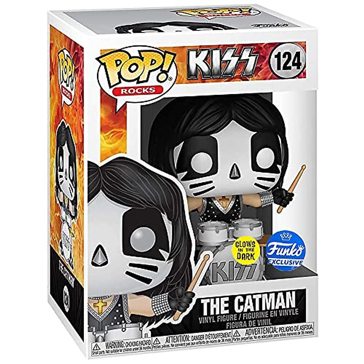 Funko POP! KISS: The Catman - Glow in The Dark Collectible - Online Exclusive