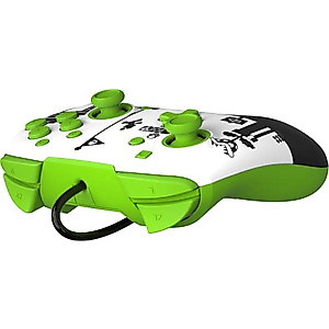 PDP REMATCH Enhanced Wired Nintendo Switch Pro Controller, Switch Lite/OLED Compatible (Mario Retro)