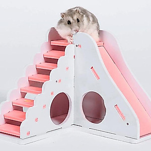 POPETPOP 1pc Pet Slide Hamster Sliding Ladder House Slide Playground Hamster House Colored Hamster Nest Pet Hamster House Pet Hamster Toy Hamster Hideout Hamster Playground House