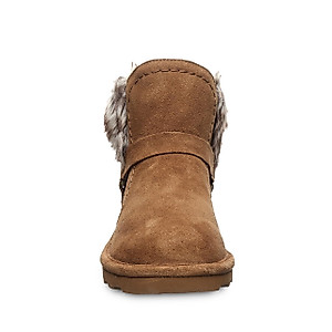 BEARPAW Women's Konnie Hickory Size 10 | Women's Classic Boot | Women's Pull On Boot | Comfortable Winter Boot