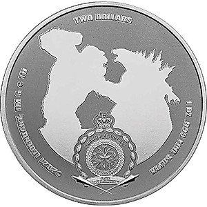 2021 DE Modern Commemorative PowerCoin Godzilla 1 Oz Silver Coin 2$ Niue 2021 1 Oz Proof