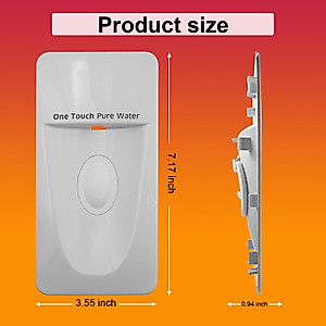 DA97-12942A Ice Assembly Dispenser Cover Fit for Samsung Refrigerator,Water Dispenser Accessories Cover-Dispenser Replaces Part Numbers AP5651849, 3036257, PS5575407 DA97-12942A Assy Cover-Dispenser.