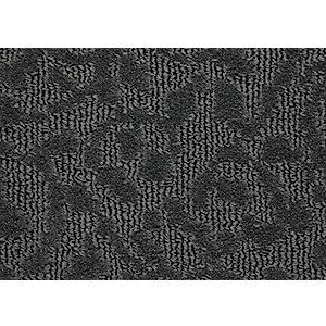 Garland Rug Ivy 2 Ft. X 12 Ft. Cinder Gray Geometric Solid Color Area Rug - Durable, Stylish, and Soft Rug for Living Rooms, Hallways, Bedrooms, and High-Traffic Areas