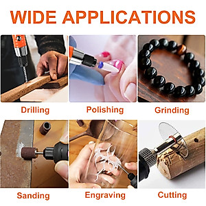 Uolor Cordless USB Rechargable Engraving Tool Kit, Electric Engraver Etching Pen Rotary Tool for Jewelry Plastic Wood Glass Stone