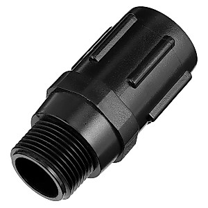 ULTECHNOVO Drip Irrigation Valve Garden Pressure Regulator Valve for Farm Garden Park Irrigation (25 PSI Black) Drip Irrigation Pressure Regulator