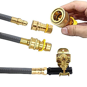 MCAMPAS 10 FT 3/8" ID Natural Gas Conversion Kits for Outland Living Portable Propane Fire Pits (780&864 NGCK for Selected Manual Ignition Firebowls)