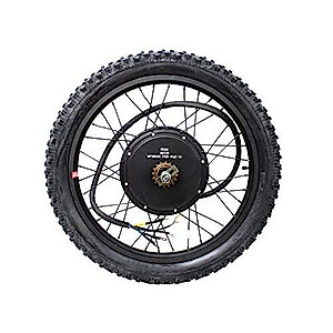 HALLOMOTOR Ebike Electric Bicycle Conversion Kit 48V 60V 72V 3000W Rear Brushless Motor Wheel 26" 100A Controller LCD Brake Electric Bicycle