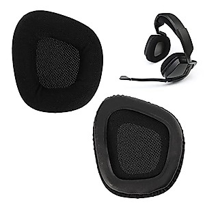 1 Pair Ear Pads Earmuffs Air Permeable Mesh Memory Foam Replacement Ear Cushions Compatible with Corsair Void PRO RGB Gaming Headset