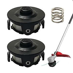 BIVITA Grass Cutter Spool, 195858-1/196146-9 Trimmer Spool - Nylon Thread Spools Replacement - Round Shape Cutter Parts, Grass Trimmer Machine Accessories