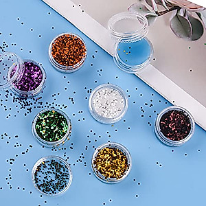 WXJ13 12 Pack Diamond Art Painting Wax Organizer Storage Box Full of Clay DIY Diamond Art Wax Holder Case with Glue Clay for Diamond Painting Embroidery Accessories