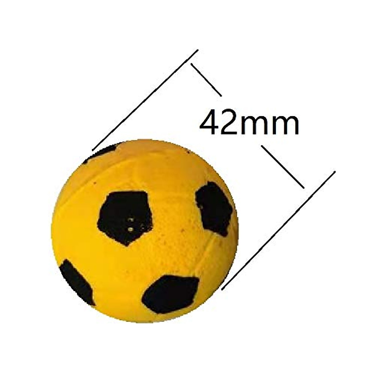 SHUYUE Foam Soccer Balls Cat Toys (Balls Cat Toys (12pcs))