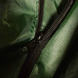 2 Pack Patio Cushion/Cover Waterproof Outdoor Cushion Storage Bag Rectanglar with Zippers and Handles 68L x 30W x 20H Inch Cover Garden Furniture Storage Bag Green