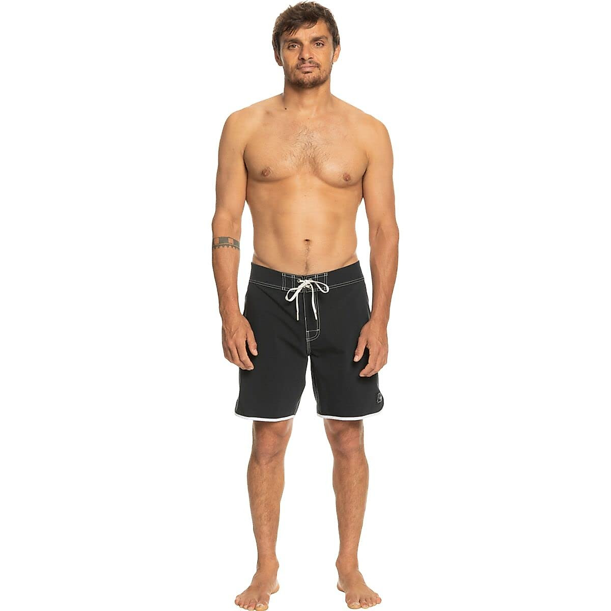 Quiksilver Mens Original Scallop 18 Boardshort - Black | 32