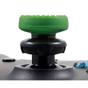 KontrolFreek FPS Freek Call of Duty Modern Warfare for Xbox One Controller | Performance Thumbsticks | 1 Low-Rise Convex, 1 High-Rise Concave | Green