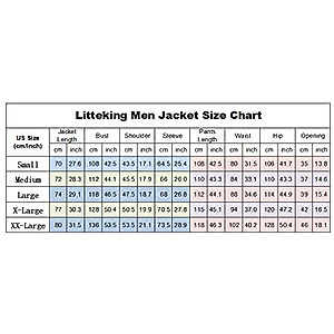 Litteking Men's Tracksuits Sweat Suit Casual Long Sleeve 2 Piece Outfit Sports Jogging Suits Set Black L
