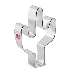 Cactus Cookie Cutter 4" Made in USA by Ann Clark