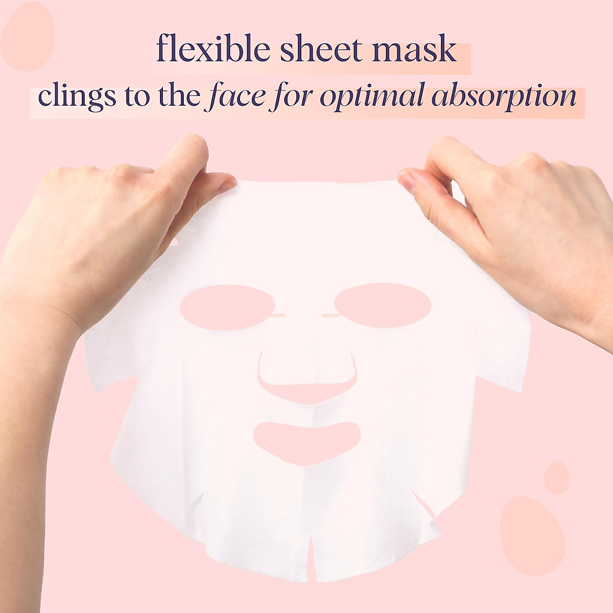 SpaLife Spring & Easter Facial Masks (9Pack) - Hyaluronic Acid, Collagen, Vitamin C Infused - Reduces Dark Circles, Hydrates, Firms Skin - Skin Care Masks for Puffiness, Fine Lines & Wrinkles