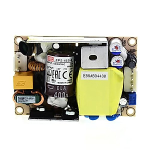 TorqCali EPS-45S-5 45W Single Output Switching Power Supply 5V 8A Constant Voltage, 83% Efficiency, Universal Input 80-264VAC, Industrial Grade, for Automation Equipment and Industrial Applications