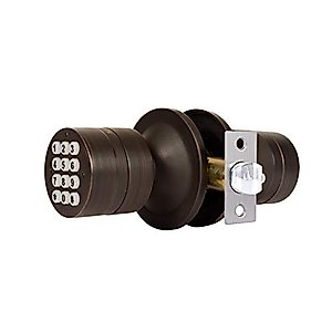 TurboLock TL99 Bluetooth Smart Lock for Keyless Entry with App | Share & Delete Unlimited eKeys on Demand | Beautiful Finish, Simple Installation, Weather-Ready Craftsmanship. (Bronze)