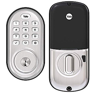 Yale Security Assure Lock - Keypad Door Lock in Satin Nickel