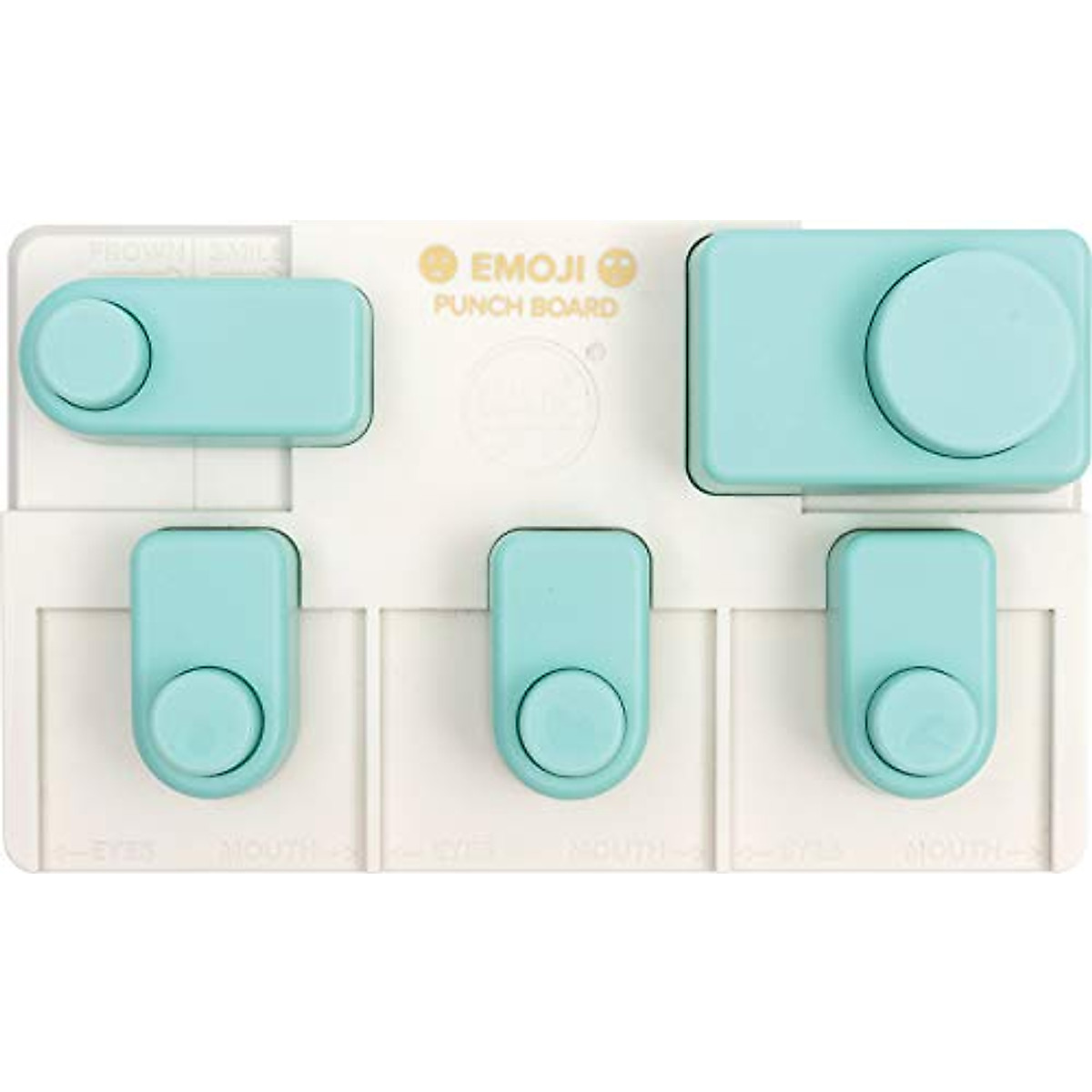 We R Memory Keepers Emoji Punch Board (2 Piece)