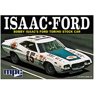 C.P.M. MPC MPC839 1:25 Scale Bobby Isaac Ford Torino Stock Car Model Kit