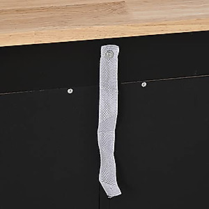 HOMCOM Double Door Sideboard Buffet Cabinet, Kitchen Cabinet, Coffee Bar Cabinet with 2 Drawers, Adjustable Shelf for Living Room and Hallway, Black