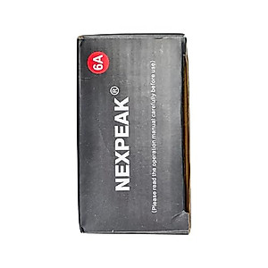 NEXPEAK NC101 Car Battery Charger, Smart Battery Trickle Charger 12V 6A Automotive Battery Maintainer Desulfator with Temp Compensation for Car Truck Motorcycle Lawn Mower Marine Lead Acid Batteries