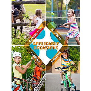 Geyoga 10 Pairs Kids Arm Sleeves Sun Protection Cooling UV Protection Sleeves Anti-slip Ice Silk Arm Covers for Boys and Girls (Mixed Colors, M Size)