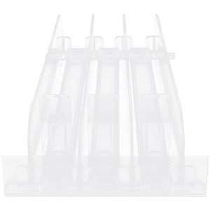 Pusher Tray Rack 3Pcs Drink Organizer for Fridge Automatic Beverage Pusher Glide Self-Pushing Soda Rack Can Organizer for Refrigerator Automatic Vending Machine