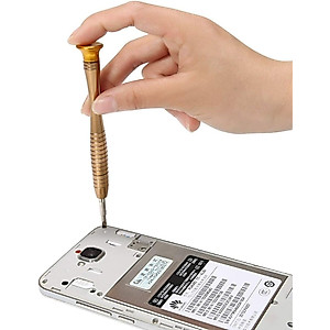 Jstcmadby 25pcs Mini Screwdriver Set Hand Tool Repair Kit for Eyeglasses Laptop Watch