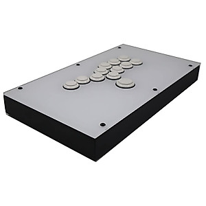 FightBox RAC-J800B-PS-W All Buttons Leverless-Style Arcade Joystick Fight Stick Game Controller For PS4/PS3/PC Sanwa OBSF-24 30