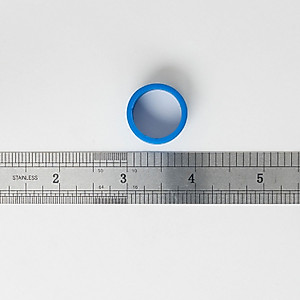 GRIFITI Band Joes 1.25 x .5 Inch, 2.5" circumference, 0.8" diameter 5 Pack Assorted Colorful Rubberbands Posters, Magic, Ring, Pen, Art, Cooking, Cord Wraps, Longer Lasting Strong Silicone Rubber Elastic Bands Mini Small Siliconebands