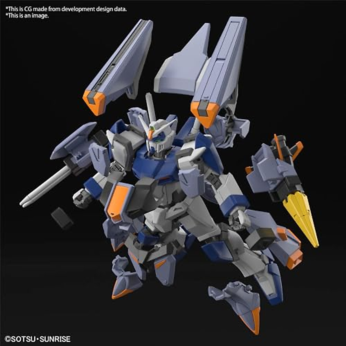 BANDAI HOBBY HG Gundam 1/144 Duel Blitz Gundam