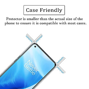 Oneplus Nord N200 5G Screen Protectors (3 Pack),Douglass 9H Tempered Glass Film Anti-Scratch Anti-Fingerprint Glass Screen Protectors Zero Bubbles Ultra-clear 99.99%, Transparent