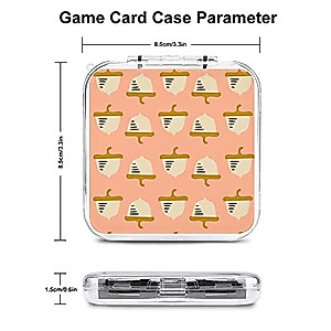 Acorns Game Card Case for Swítch Protective Portable Case Box with 12 Cartridge Slots