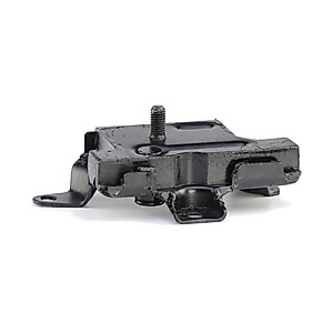 A-Partrix 2 Front Engine Mounts Fits Ford F-100 1977-1979, F-150 1977-1979, Bronco 1978-1982, F-250 1977-1982, F-350 1977-1982 (Black, Steel, Aluminum, Zinc, Unfinished, 2 Count)