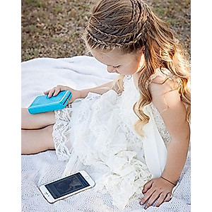 Zink Polaroid ZIP Wireless Mobile Photo Mini Printer (Blue) Compatible w/ iOS & Android, NFC & Bluetooth Devices