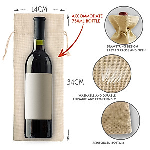 Hey Sis. Baby Announcement Gift, Pregnancy Announcement Natural Cotton Wine Bag, Gift for Aunt to be, Gift for Auntie/WB007