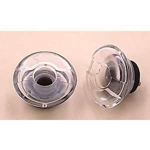 Eartip Kit Replacement for Plantronics Voyager Legend Bluetooth Headset, Medium Size Earbuds Ear Gels Tips and Foam for Voyager Legend / 5200 Earphone [ 3 Pack ] (Medium Clear)