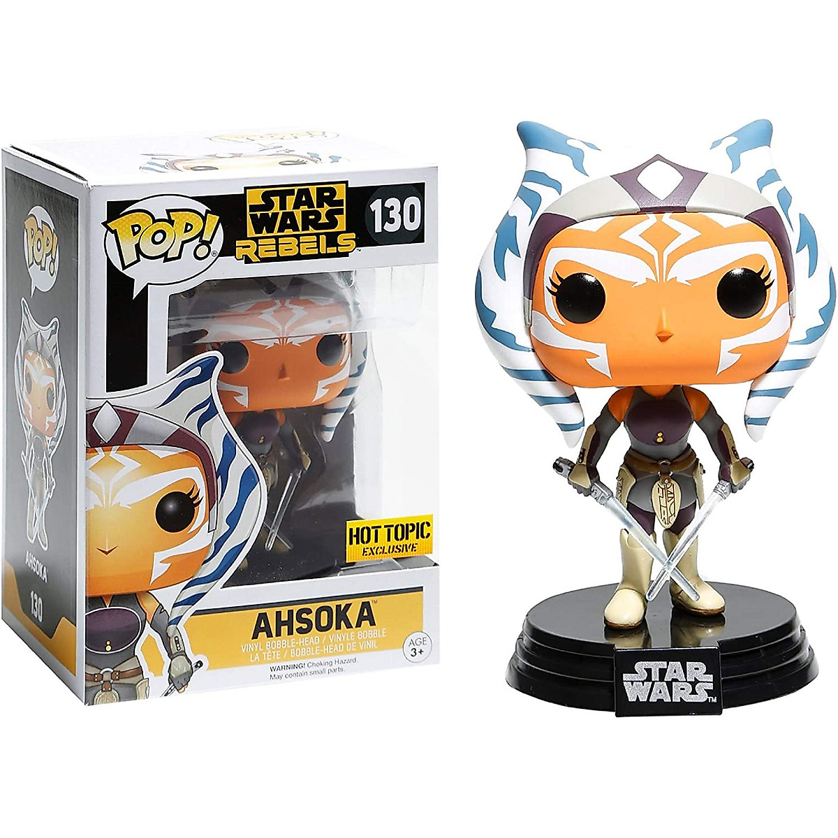 Funko Pop Star Wars Rebels Ahsoka Tano Exclusive Vinyl Bobblehead Figure