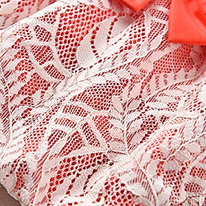 Aalizzwell Infant Romper (Orange, 6-12Months)